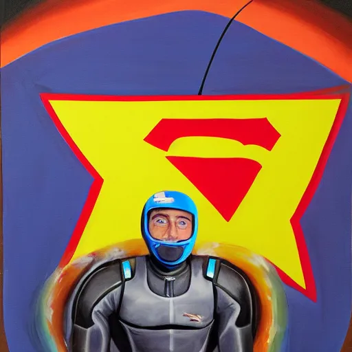 painting of anthony starr in supersuit | Stable Diffusion | OpenArt