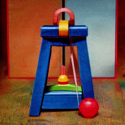 a guillotine made by fisher - price, fisherprice | Stable Diffusion ...
