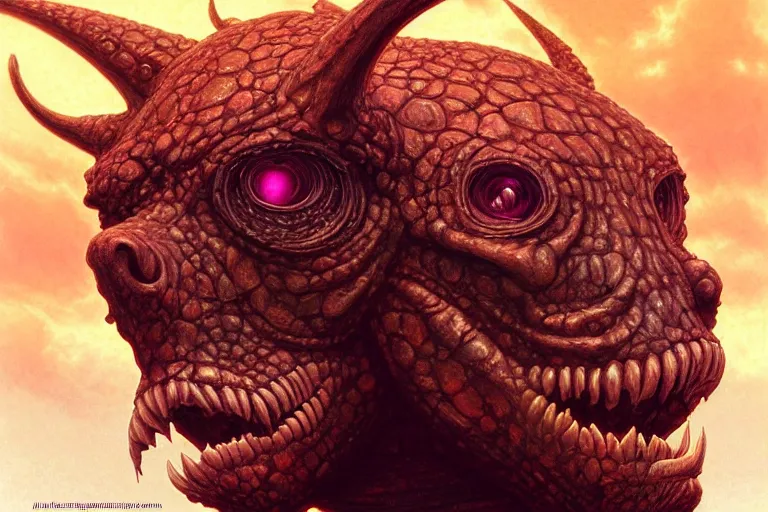 anthropomorphic myriagon head in open hellborn julia | Stable Diffusion ...