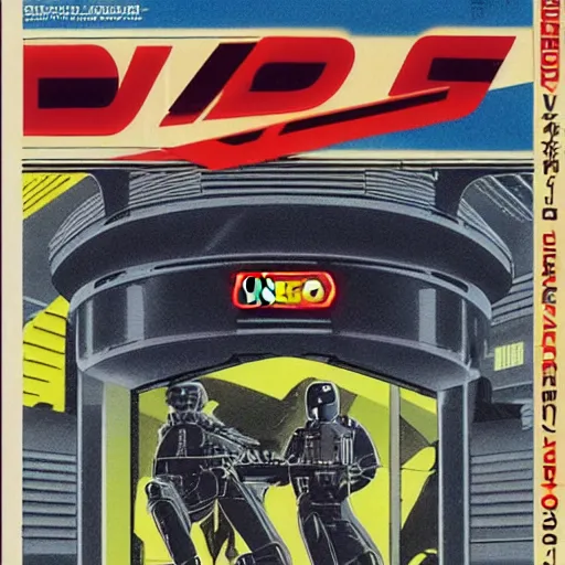 1979 OMNI Magazine Cover of Neo-Tokyo bank robbery, | Stable Diffusion ...