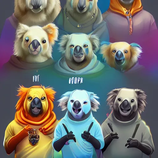 pfp, koala emperor, regal animal king, pimp 🐨, | Stable Diffusion | OpenArt