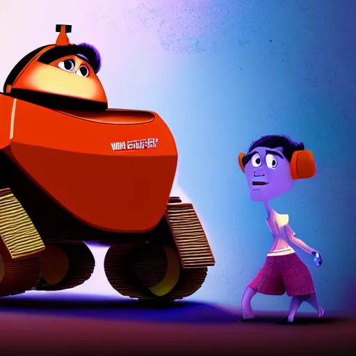 if Wreck It Ralph was actually a wall-e robot, 2d | Stable Diffusion | OpenArt