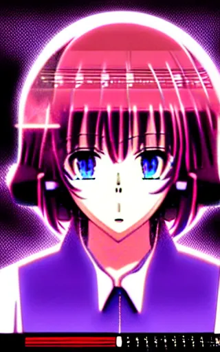 an retro anime image, key generator for music plugin, | Stable ...