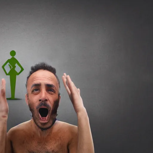 sane man in a psych ward surrounded by crazy people | Stable Diffusion ...