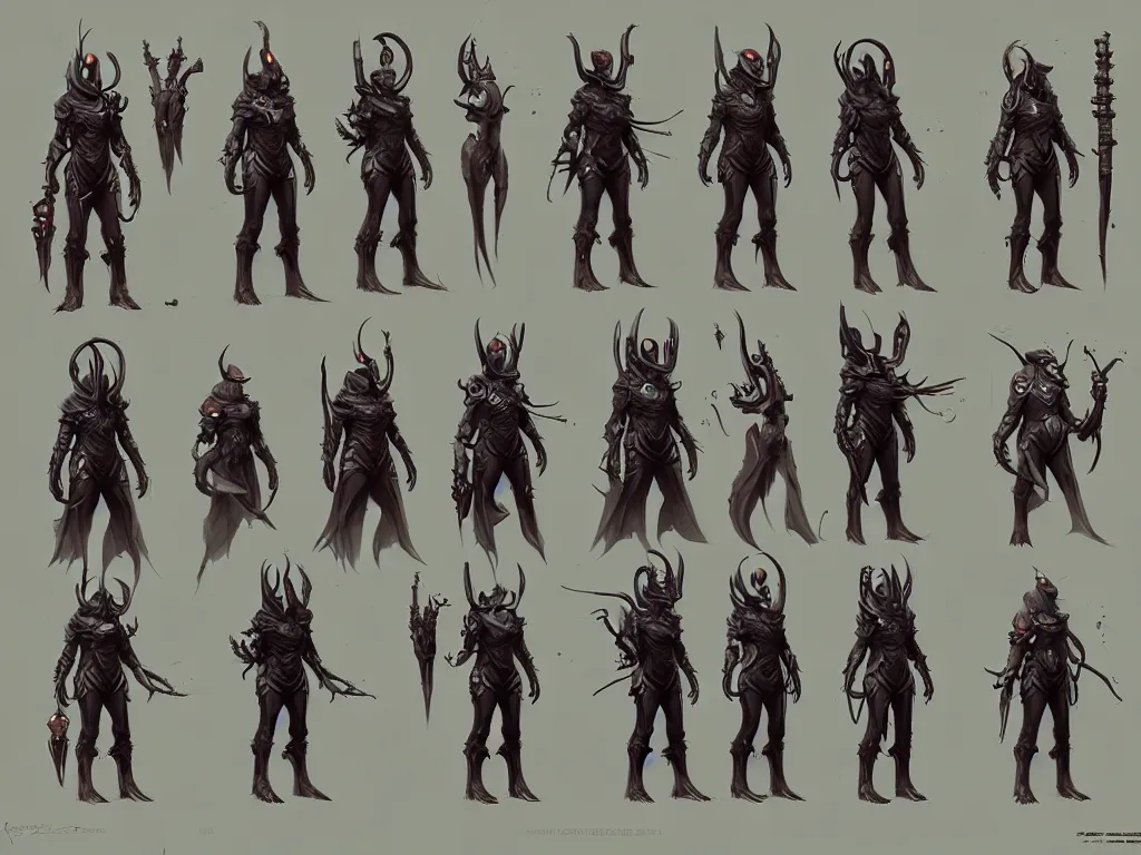 highly detailed character design sheet for a sci - fi | Stable ...