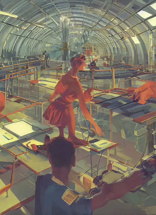 closup of an inspired soviet scientist face making | Stable Diffusion ...