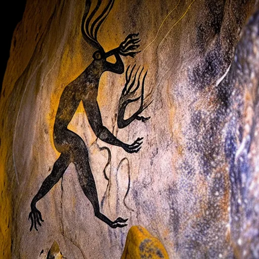 shaman, chauvet cave | Stable Diffusion