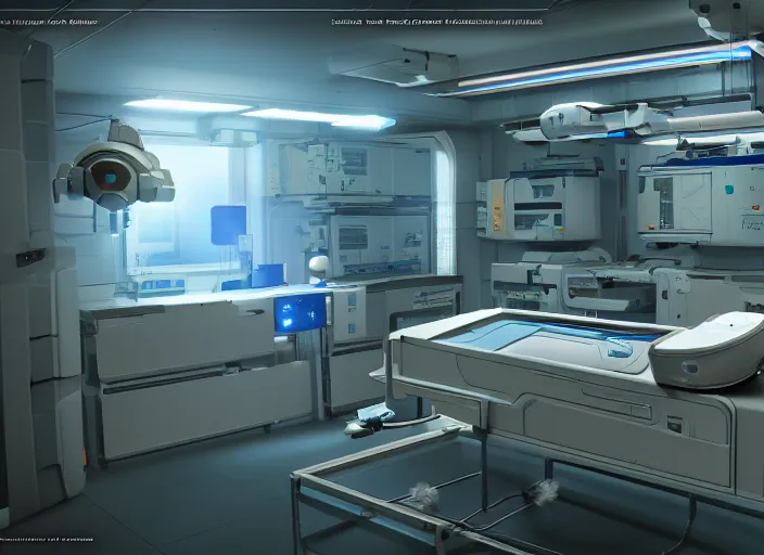 sci - fi modular medical lab, kitbash, intricate, kit, | Stable ...