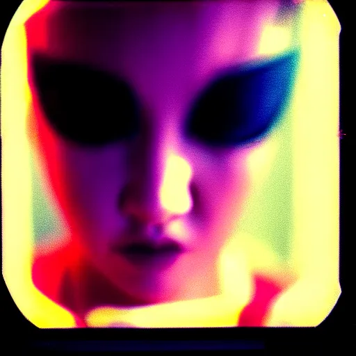 worried, beautiful android peeking at you though the | Stable Diffusion ...