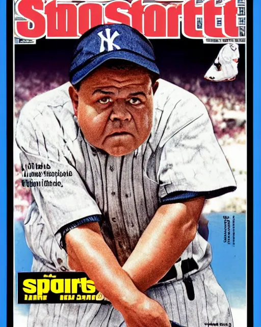babe ruth on cover of 2005 sports illustrated magazine | Stable ...