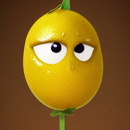 A Anthropomorphic Lemon sits on a throne | Stable Diffusion | OpenArt