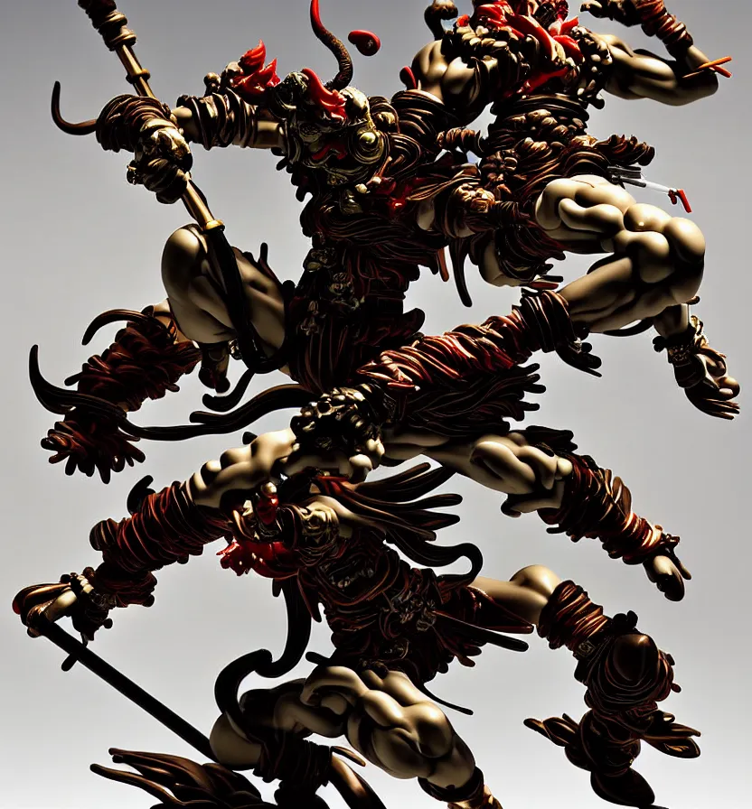 sun wukong myth clouds, smoke by chen uen yoji | Stable Diffusion | OpenArt