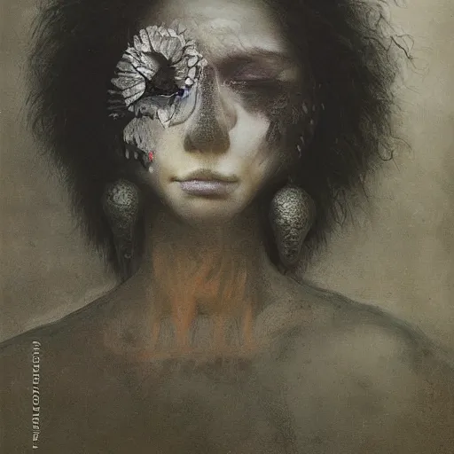 half human half crow teen girl by Beksinski | Stable Diffusion | OpenArt