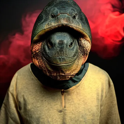 turtle headed human, mugshot, sharp focus, dark | Stable Diffusion ...
