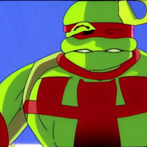 Screenshot of the Japanese Shonen Anime TMNT OVA, cel | Stable ...