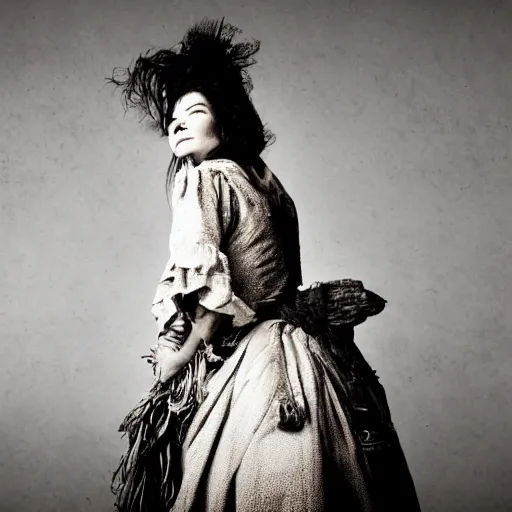 bjork in the old west, sepia tone, highly detailed, | Stable Diffusion