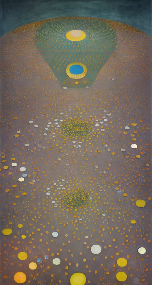 blossoming village of distant life, rhythm, imperil, | Stable Diffusion ...