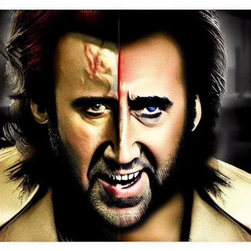 photo realistic, ultra detailed film poster of nicolas | Stable ...