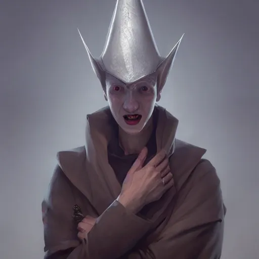 portrait of a derpy vampire with severe strabismus | Stable Diffusion