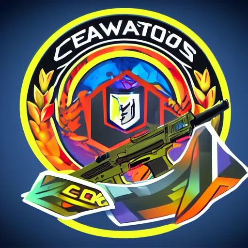 csgo team sticker, katowice 2 0 1 4 competition | Stable Diffusion | OpenArt