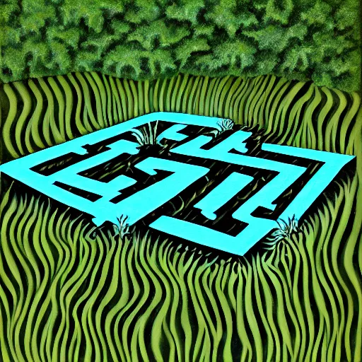 water maze | Stable Diffusion