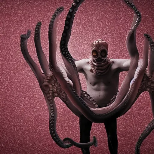 human octopus with glass hands | Stable Diffusion | OpenArt