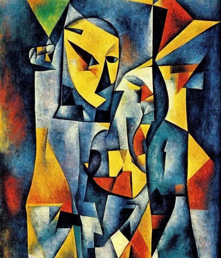 Beautiful Horror Cubist Movie Poster made for the film | Stable ...