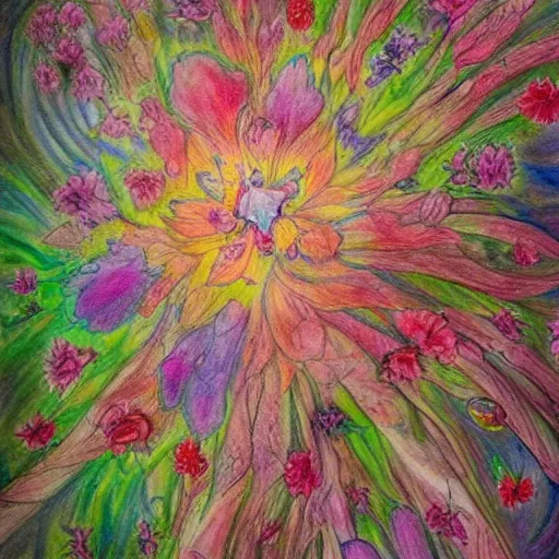 This drawing is a large canvas, covered in a wash of | Stable Diffusion ...