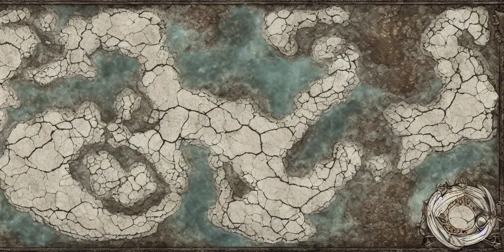 a salt covered island, gridless tabletop roleplaying | Stable Diffusion ...