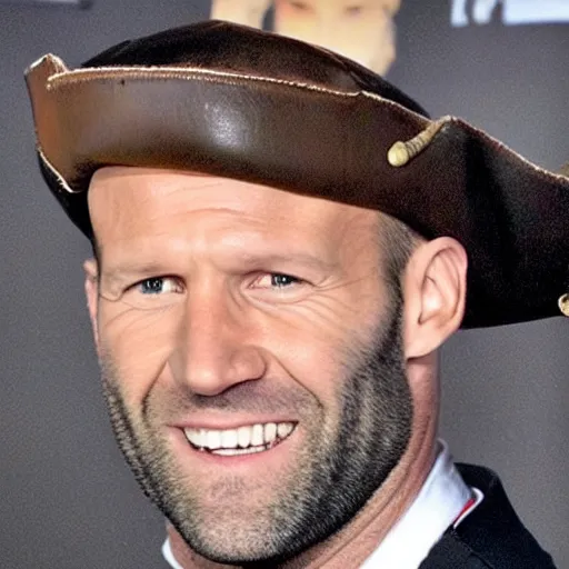 jason statham in a pirate hat with an eye patch | Stable Diffusion ...
