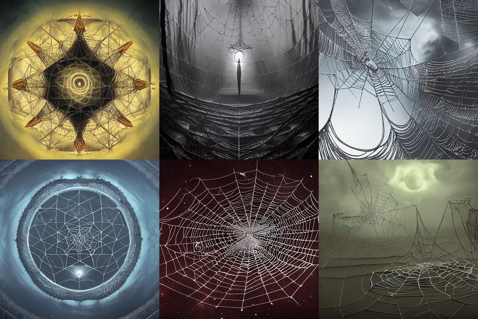 complex sacred geometry made out of chitin and spider | Stable ...