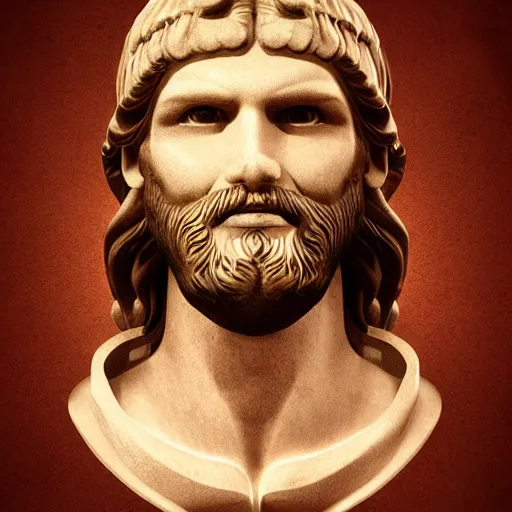 ancient greek god portrait, artstation, neon render. | Stable Diffusion ...
