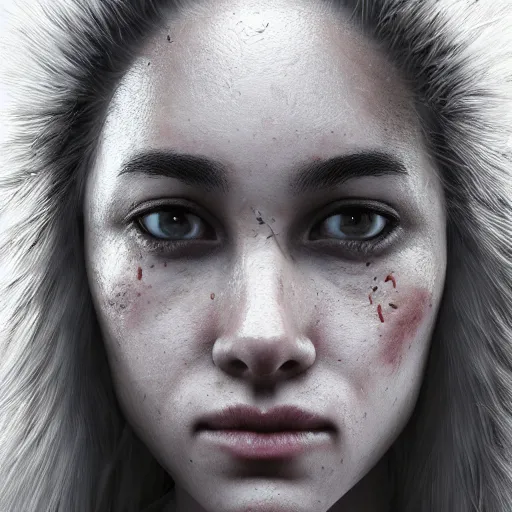 portrait of a female, battle, extremely detailed, | Stable Diffusion ...