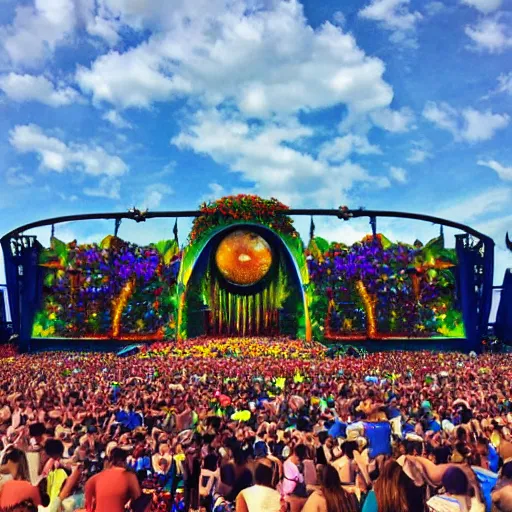 impressionist style of the planaxis mainstage at | Stable Diffusion ...