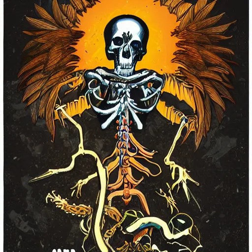 illustration of death made real | Stable Diffusion | OpenArt