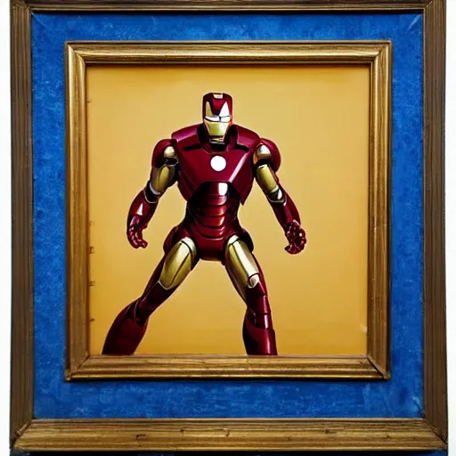 Iron Man pointing at you, 8k, oil paint, hanged on a | Stable Diffusion ...