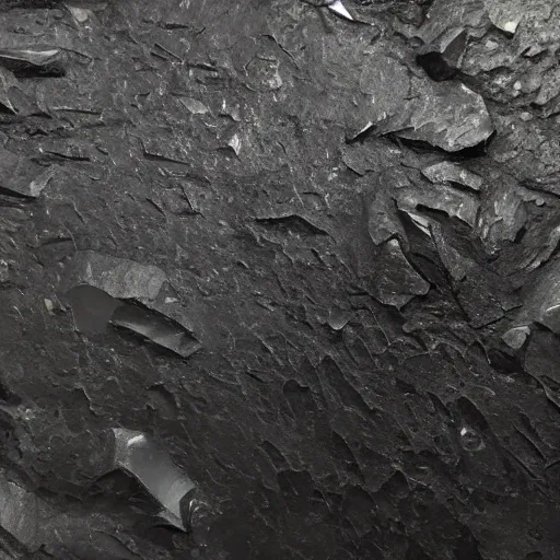 glossy black ore with scratches and imperfections, | Stable Diffusion ...