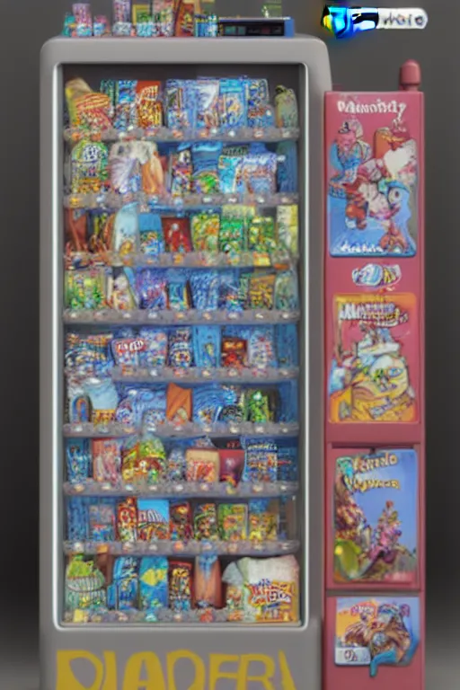 Diaper Vending Machine, fantasy, magic, ultra | Stable Diffusion | OpenArt