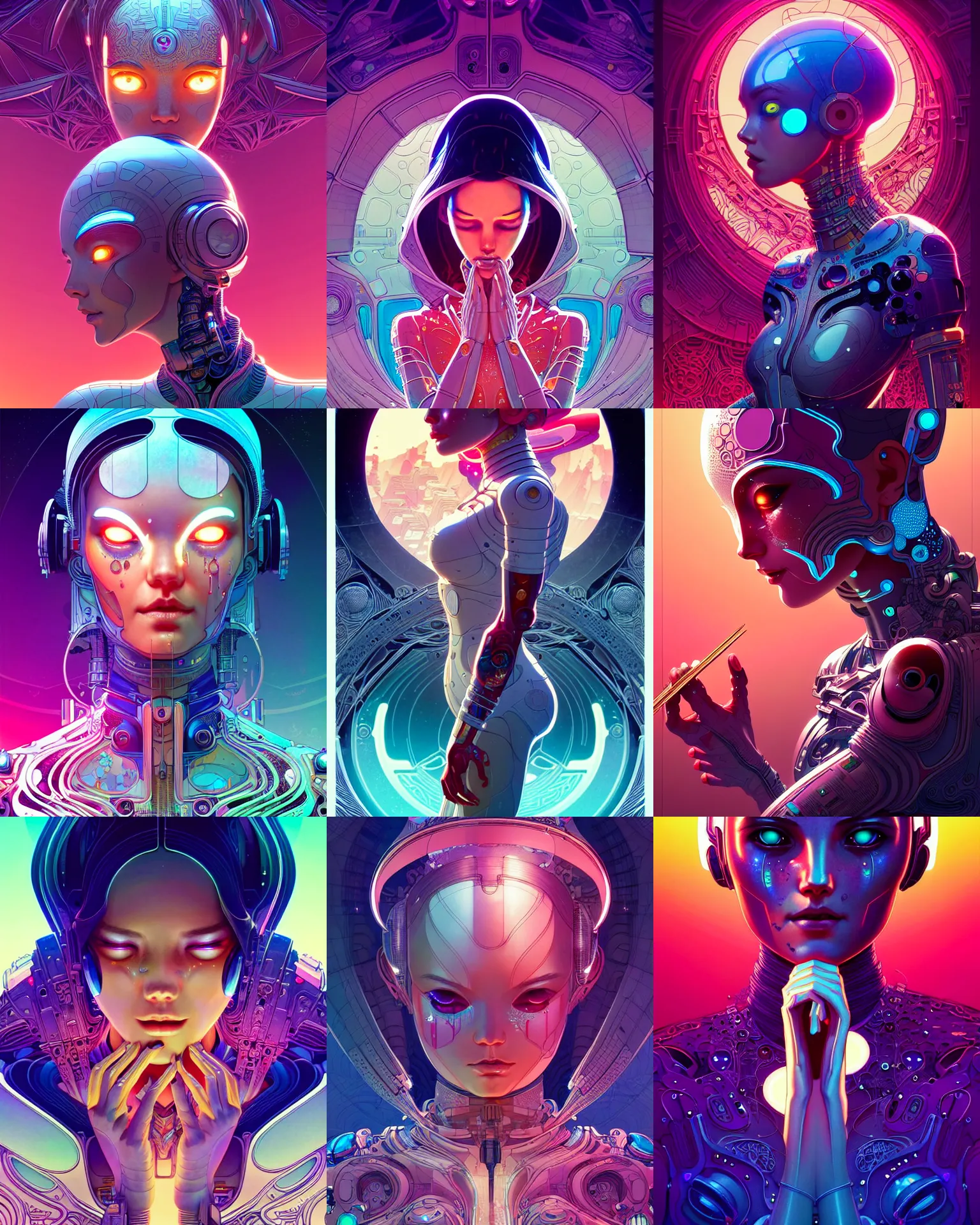 ultra detailed, beautiful female android in tears, | Stable Diffusion ...