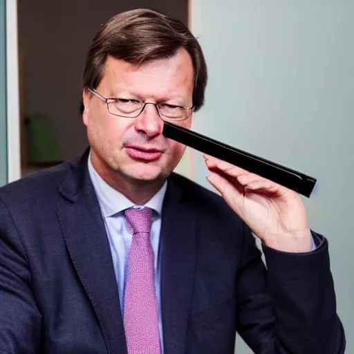 jan - peter balkenende speelt de mondharmonica als een | Stable ...