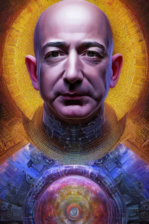 cinematic portrait of an Lord Jeff Bezos. Centered, | Stable Diffusion ...