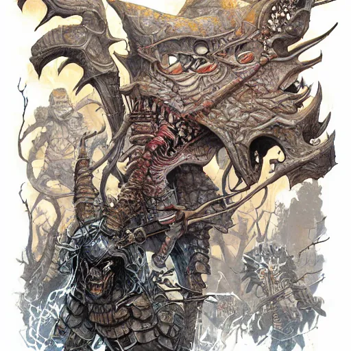 artwork by the illustrator adrian smith | Stable Diffusion