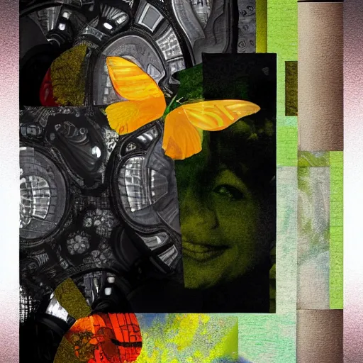 mixed digital media digital collage | Stable Diffusion | OpenArt