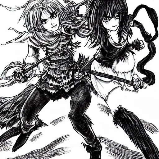 emma watson, fighting monsters, highly detailed, black | Stable Diffusion | OpenArt