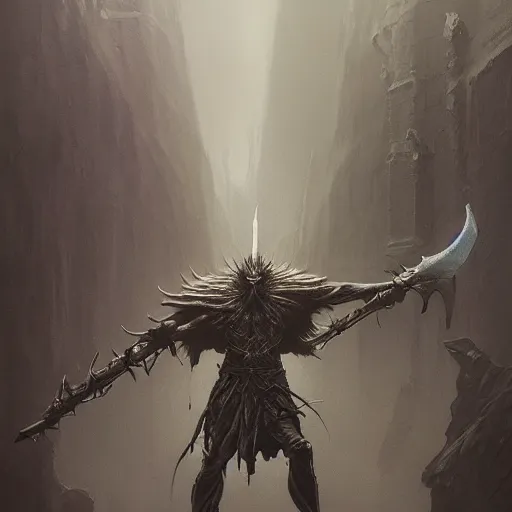 warrior concept, beksinski, age of sigma art, ruan | Stable Diffusion ...