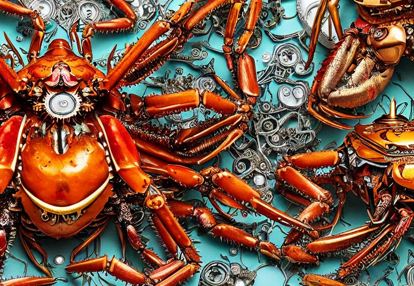 complexity. insane detail. an opulent banquet of food | Stable ...