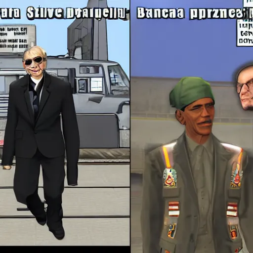 stephen hawking and barrack obama in metal gear solid | Stable ...