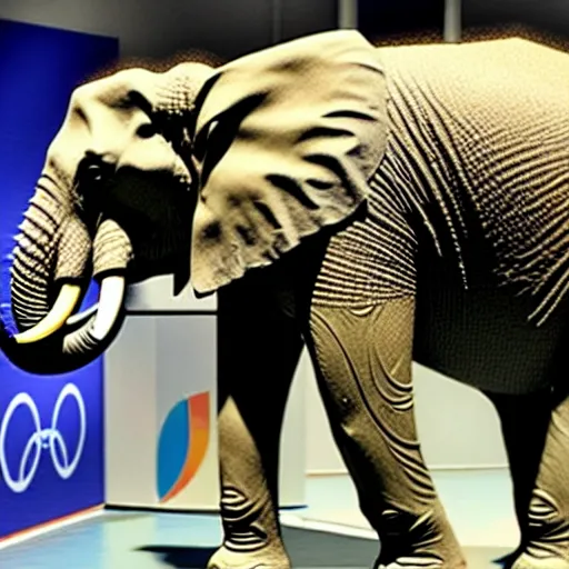 an elephant winning gold at the olympics | Stable Diffusion | OpenArt