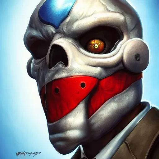 highly detailed portrait of payday 2 dallas, psycho, | Stable Diffusion ...