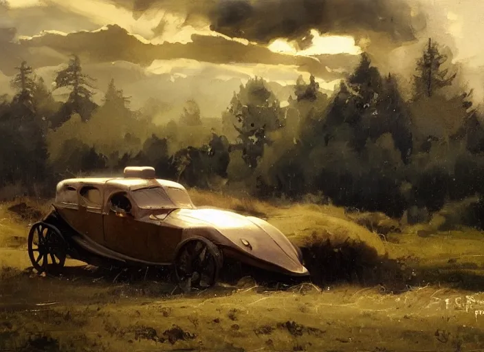 oil painting of medieval car in dawn by anders zorn, | Stable Diffusion ...